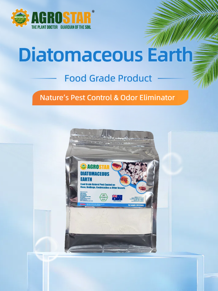 Diatomaceous Earth Powder 500GM - AGROSTAR