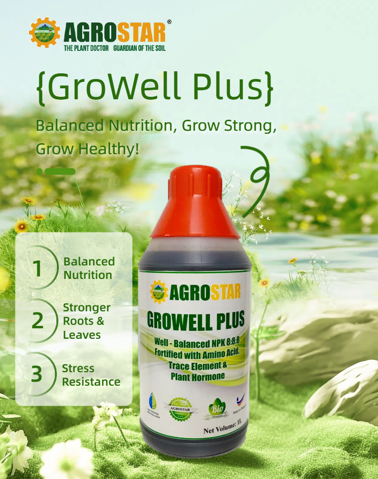 Growell Plus Leafy Booster 1L - AGROSTAR