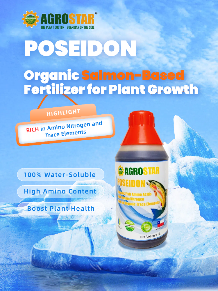 Poseidon Organic Salmon Fertilizer 1L - AGROSTAR