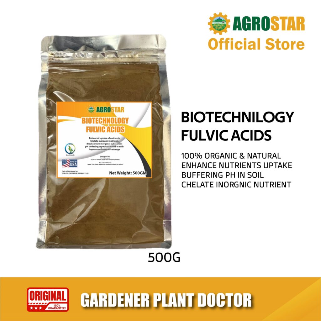Biotechnology Fulvic Acids fo500GM - AGROSTAR