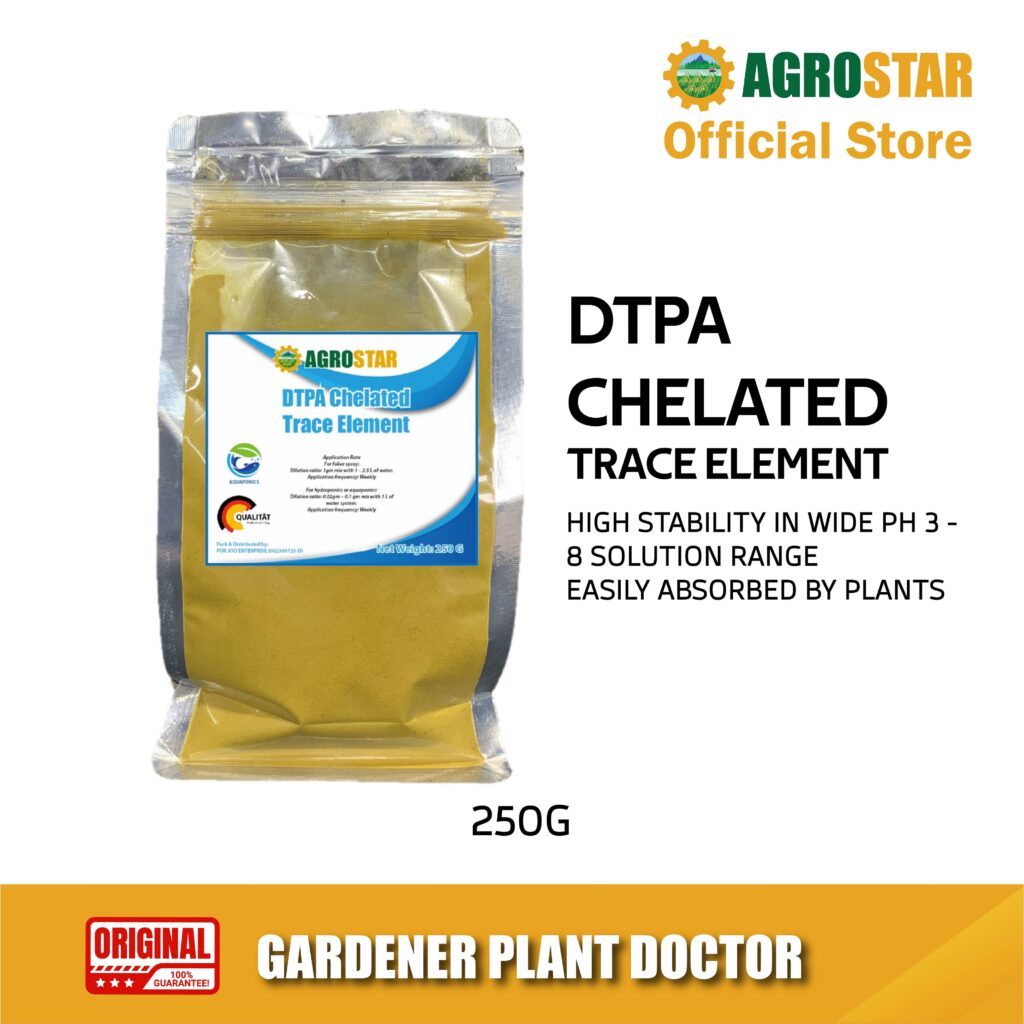 DTPA Chelated Trace Element 250GM - AGROSTAR