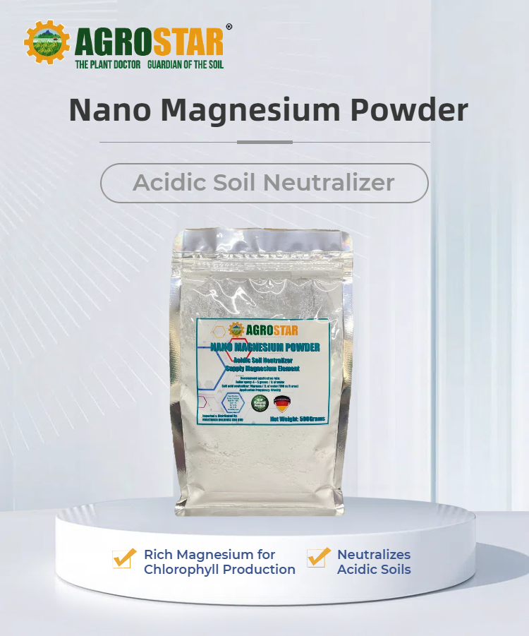 Nano Magnesium Powder 500GM - AGROSTAR